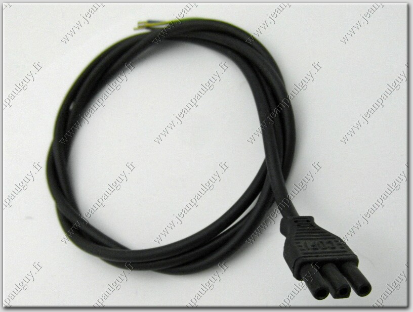 CABLE SPINA 220 VOLTS POUR TRANSFORMATEUR COFI DROIT